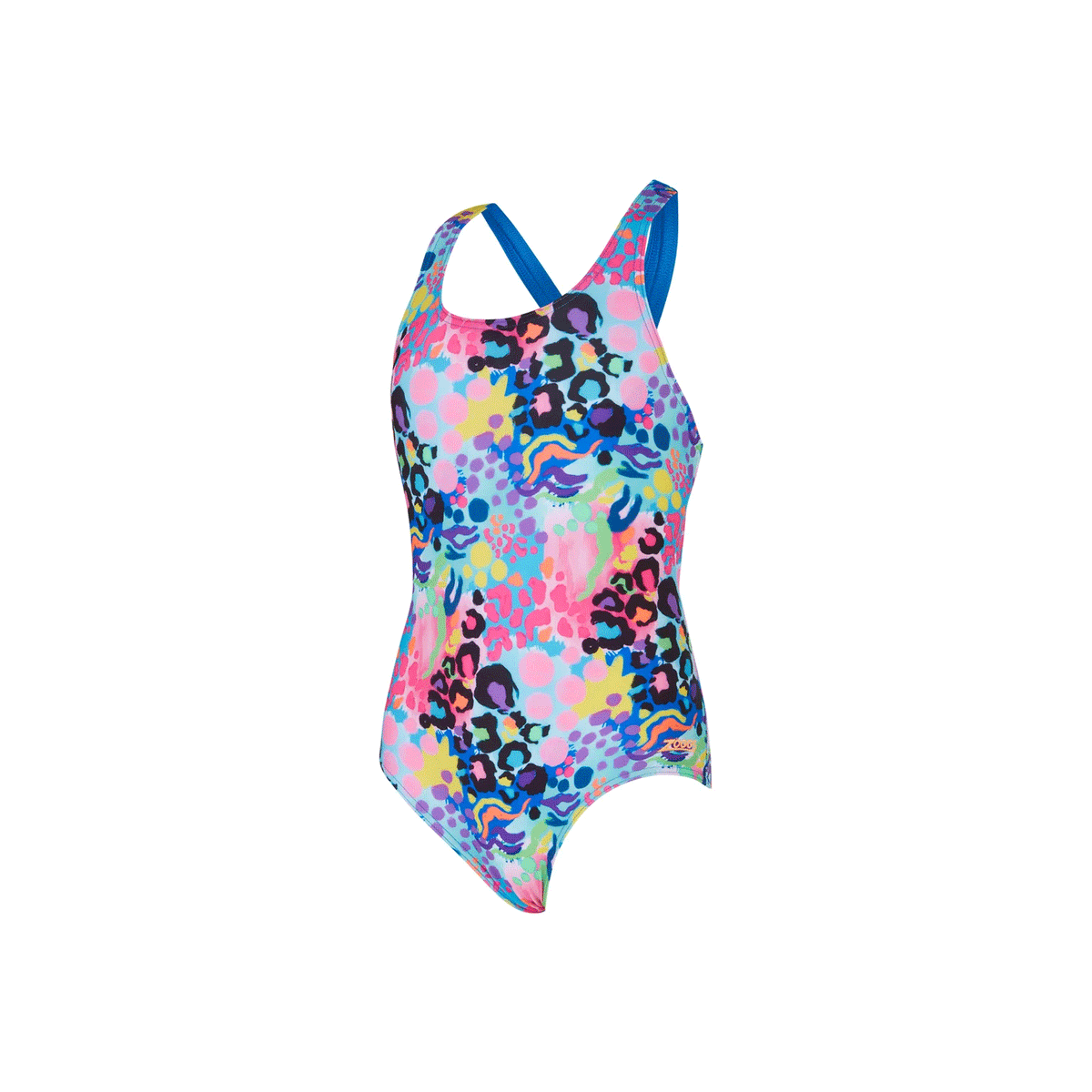 Zoggs Girls Safari Rowleeback Swimsuit | Cyclesouq.com – CycleSouq.com