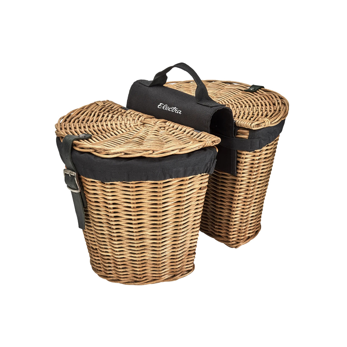 Electra Rattan Pannier Basket | Cyclesouq.com UAE – CycleSouq.com