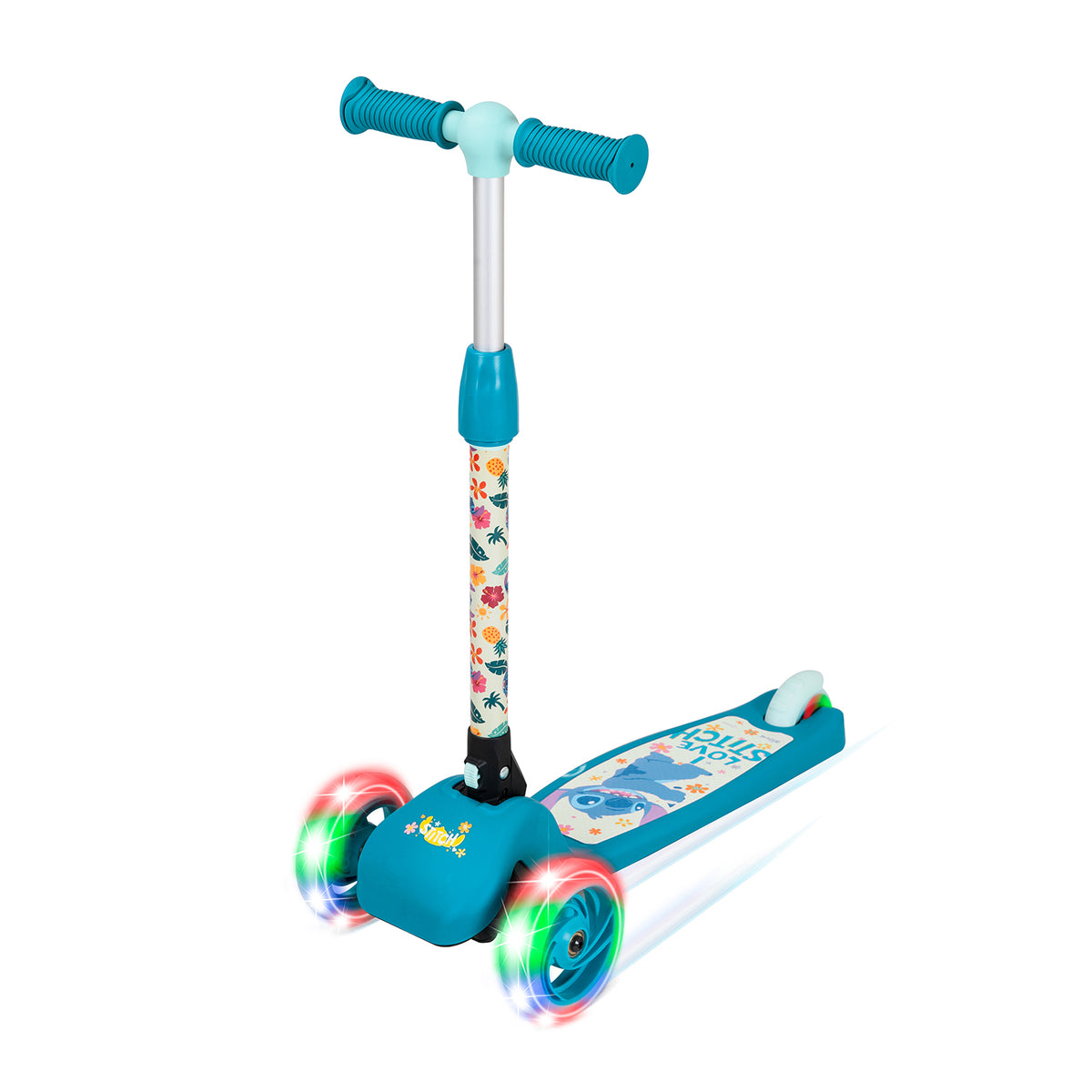 Spartan Stitch 3-Wheel LED Folding Scooter – CycleSouq.com